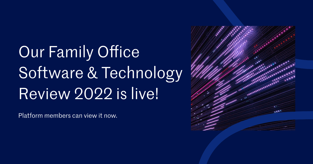 Family Office Software & Technology Review 2022 | Simple